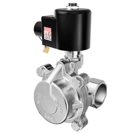 Premium 2/2 Way High-Temp Flanged Solenoid Valve Manufacturer & Supplier in India