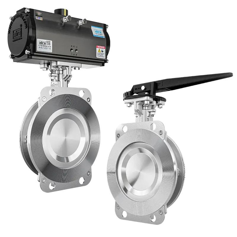 High Performance Stopper Wafer Type Butterfly Valve in India