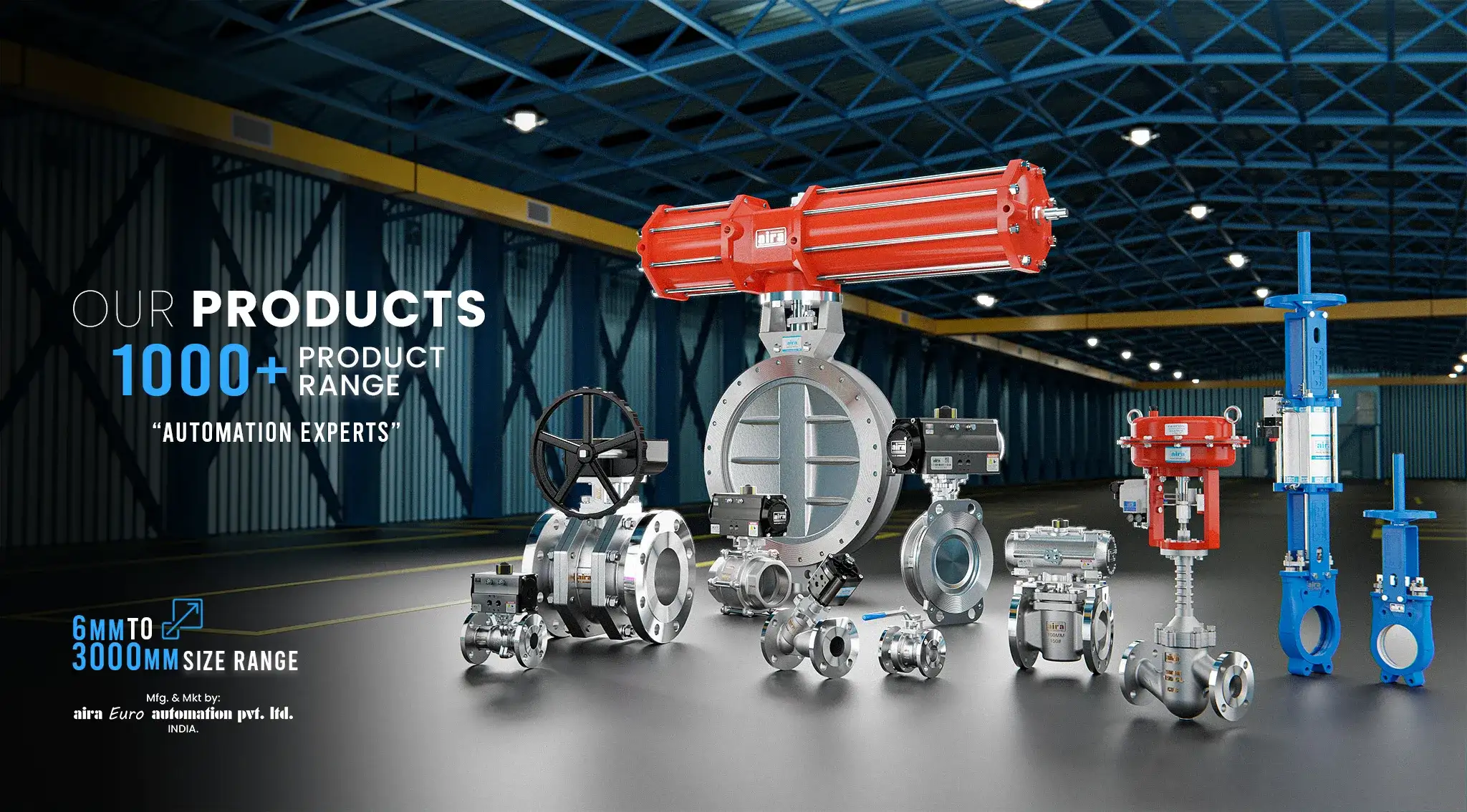 Valve Manufacturer in India | Industrial Automation Valves - Aira Euro ...